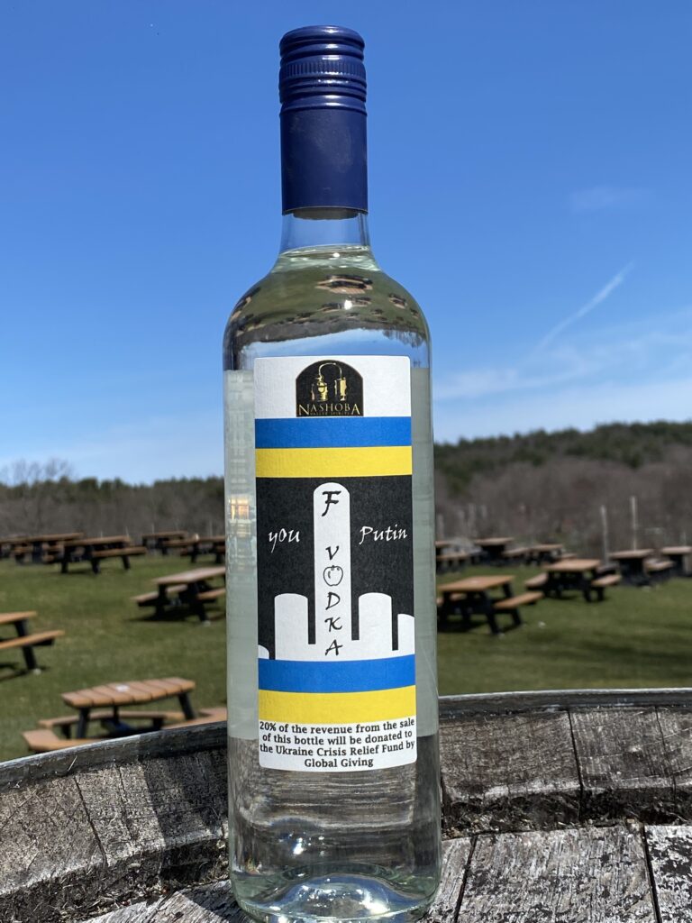 F You Putin Vodka - Nashoba Valley Winery, Distillery, Brewery and ...